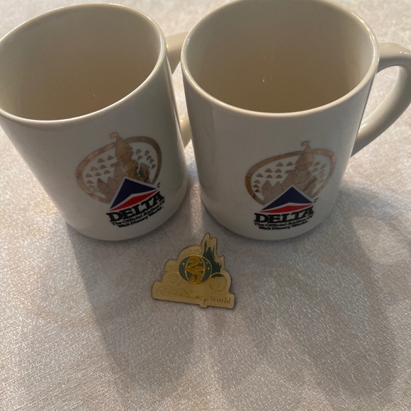 Kitchen | Delta Airlines Disney Commemorative Mugs Pin | Poshmark